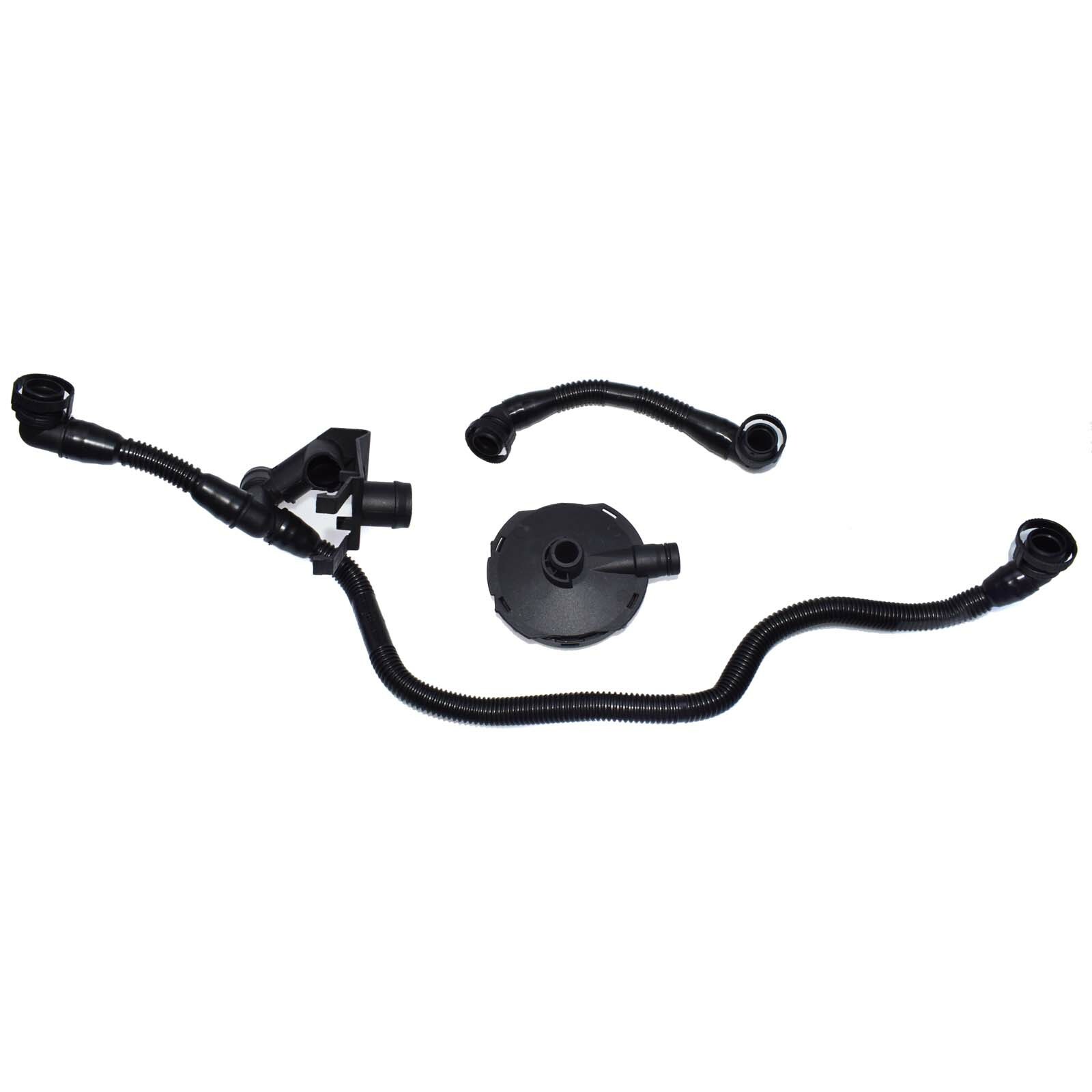 3PCS PCV Breather Hoses & Valve For AUDI A4 A6 A8 3.0 V6 06C103217H ...