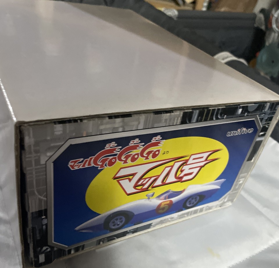 Speed Racer Mach 5 GoGoGo Cho Shin Gohkin Mahha Car W/figures Rare NIB ...