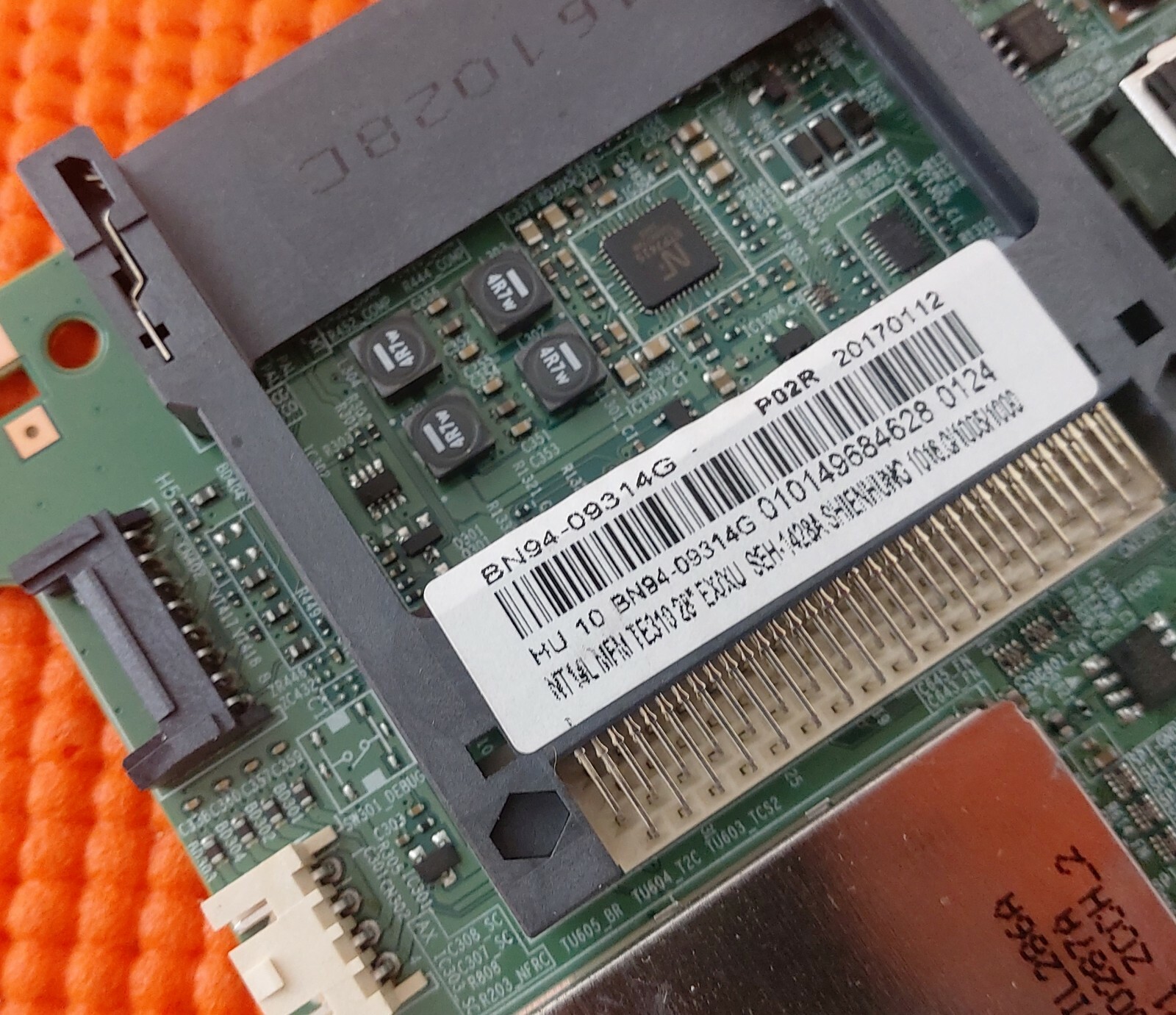 MAIN BOARD SAMSUNG T28E310EX LT28E310 TV BN41-02105A BN94-09314G SCREN ...