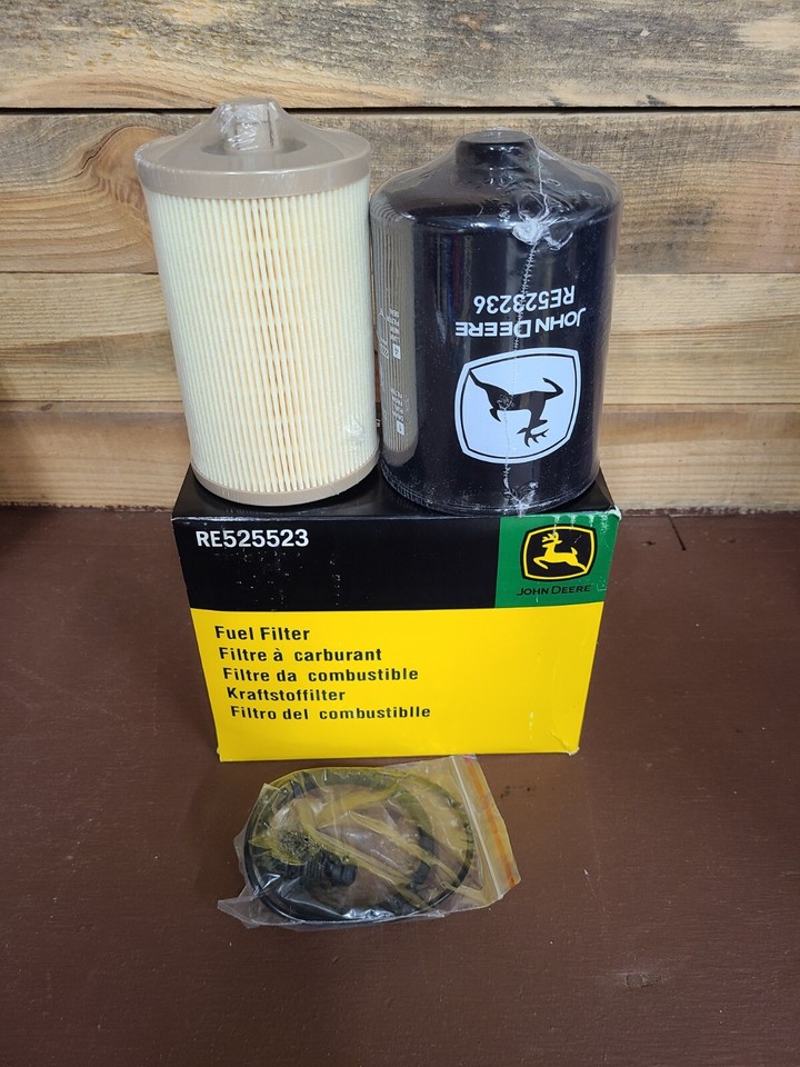 John Deere RE525523 Fuel Filter Kit | eBay