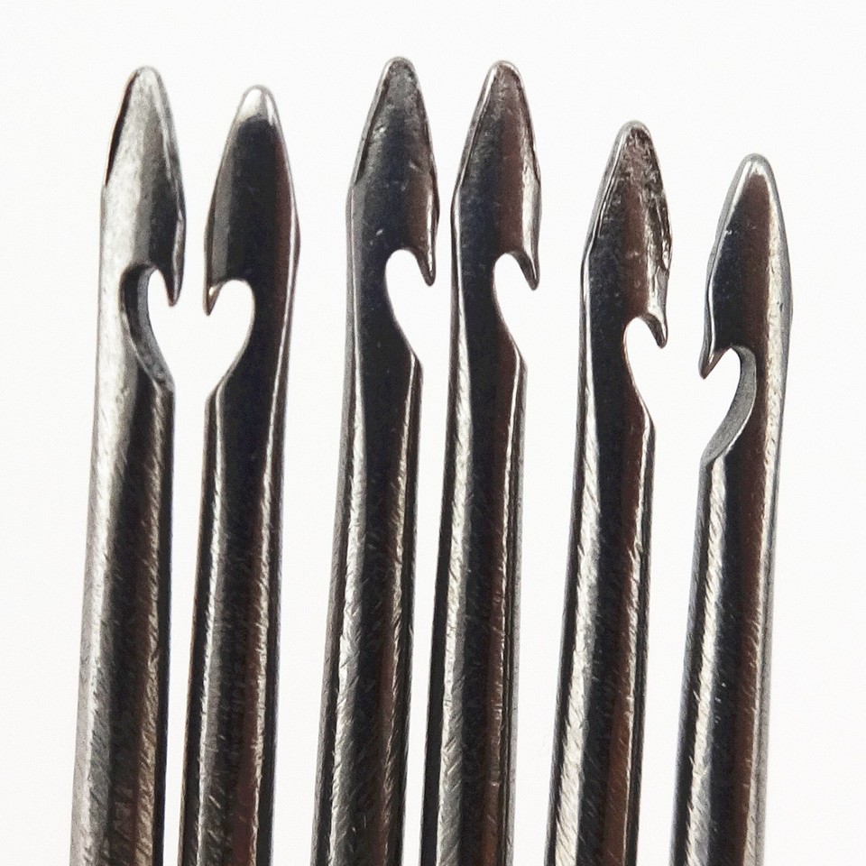 3#-1 Leather Craft Shoemaker Cobbler Sew Stitching Straight Hook Needle ...