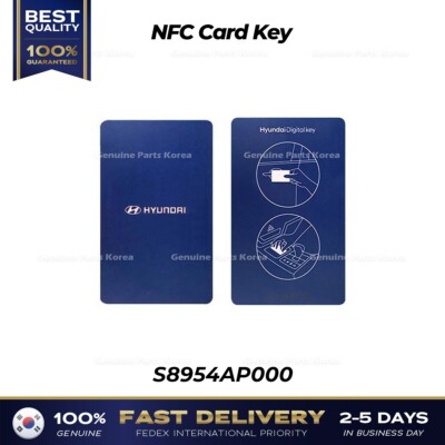 ⭐Genuine⭐ NFC Card Key S8954AP000 for Hyundai Santa Fe Palisade ...