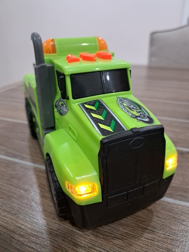 Toy State Road Rippers 10" Green Tow Truck Light Sounds Moves- Tested ...
