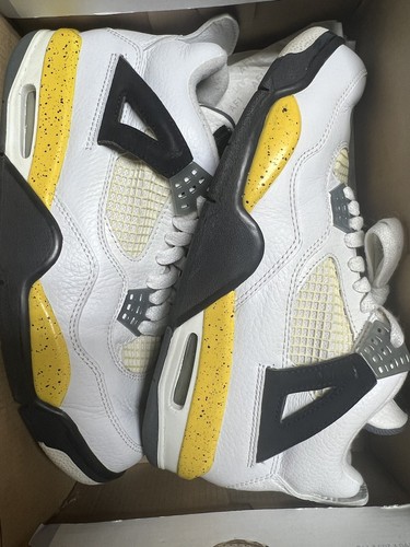Size 7.5 - Air Jordan 4 Retro LS Tour Yellow | eBay