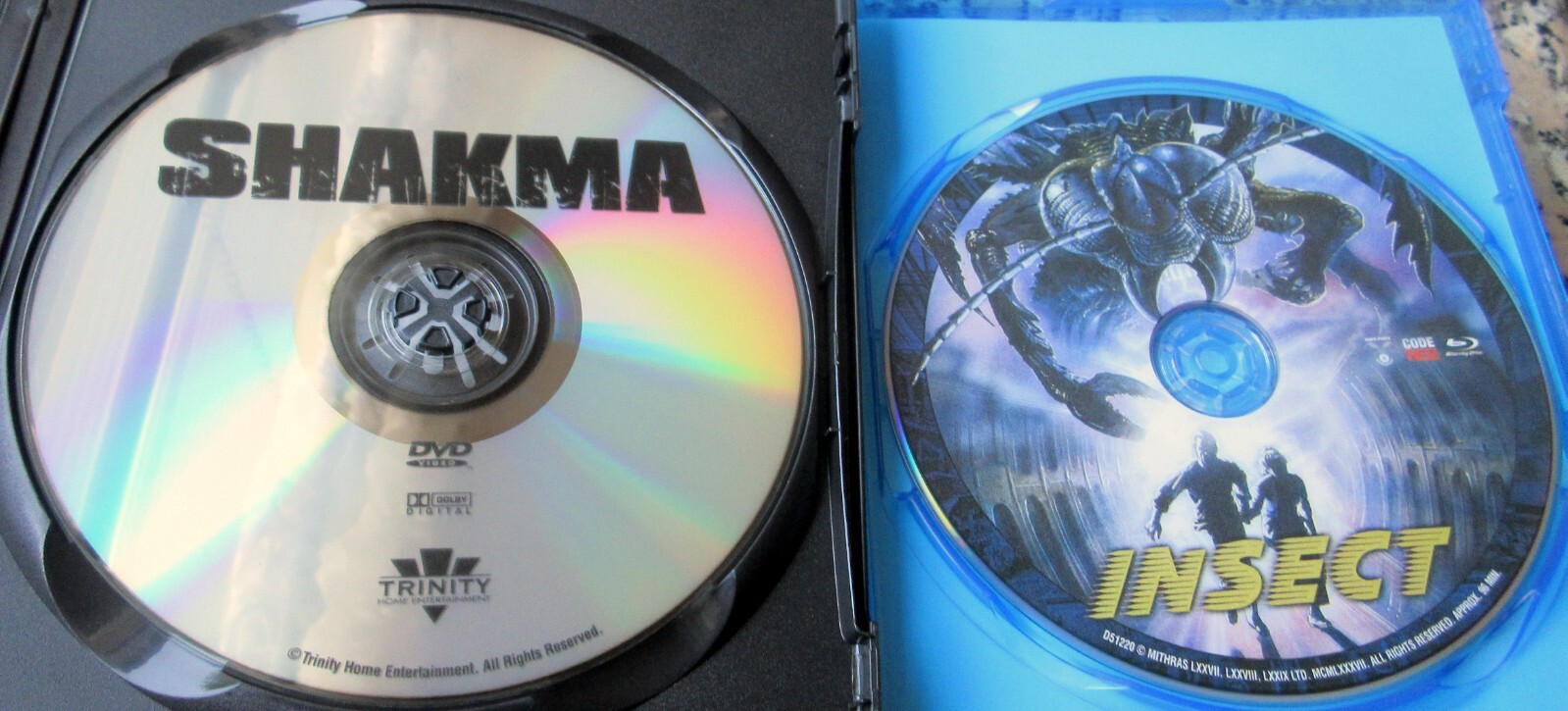 INSECT BLUE MONKEY BLU RAY SHAKMA DVD RARE Horror Slime Monster Killer ...
