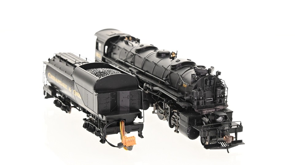 Bachmann Spectrum 2-6-6-2 H-4 Articulated C&O 1452 DCC w/Sound HO scale ...