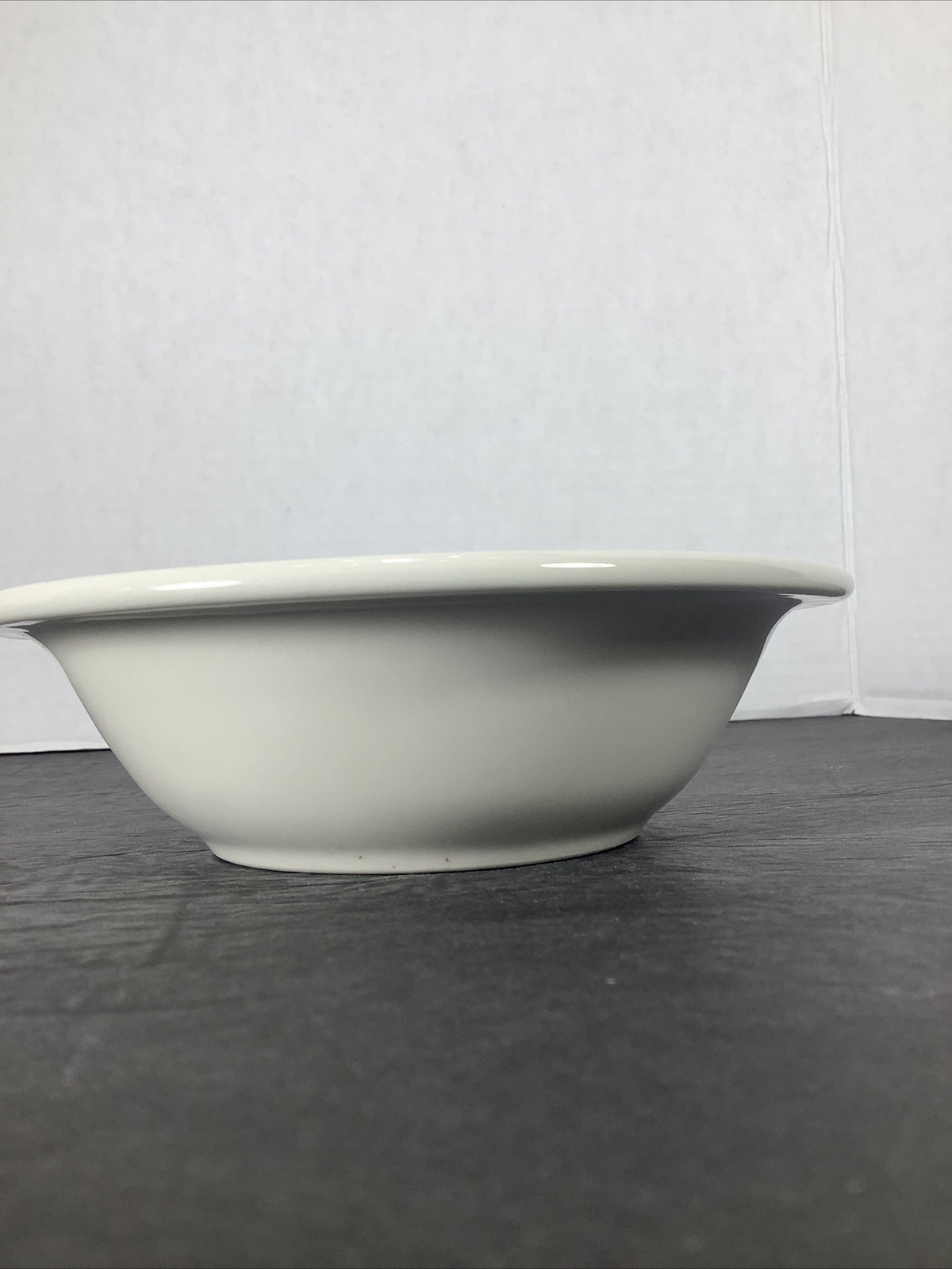 World Ultima China®️Vitrified Flat Rim All-Purpose 6.5” Bowl~Ivory #PWC ...