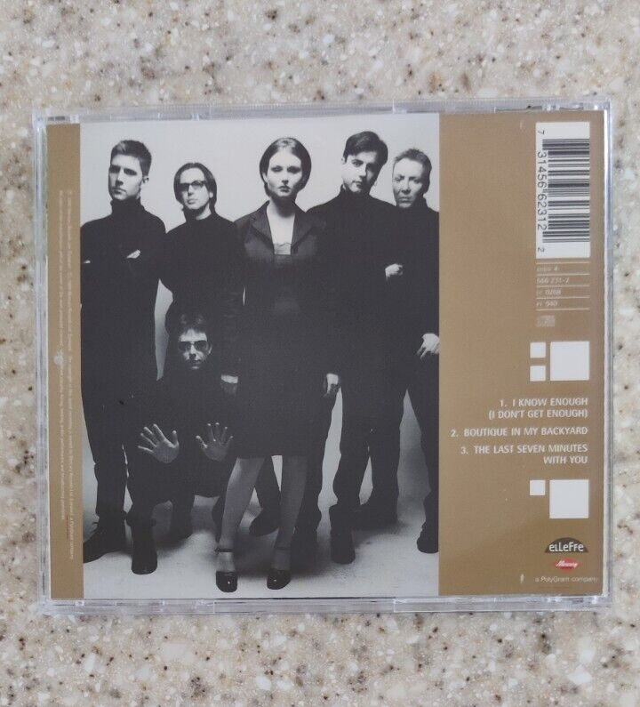 THEAUDIENCE - I KNOW ENOUGH - RARE STRICTLY LIMITED EDITION CD SINGLE ...