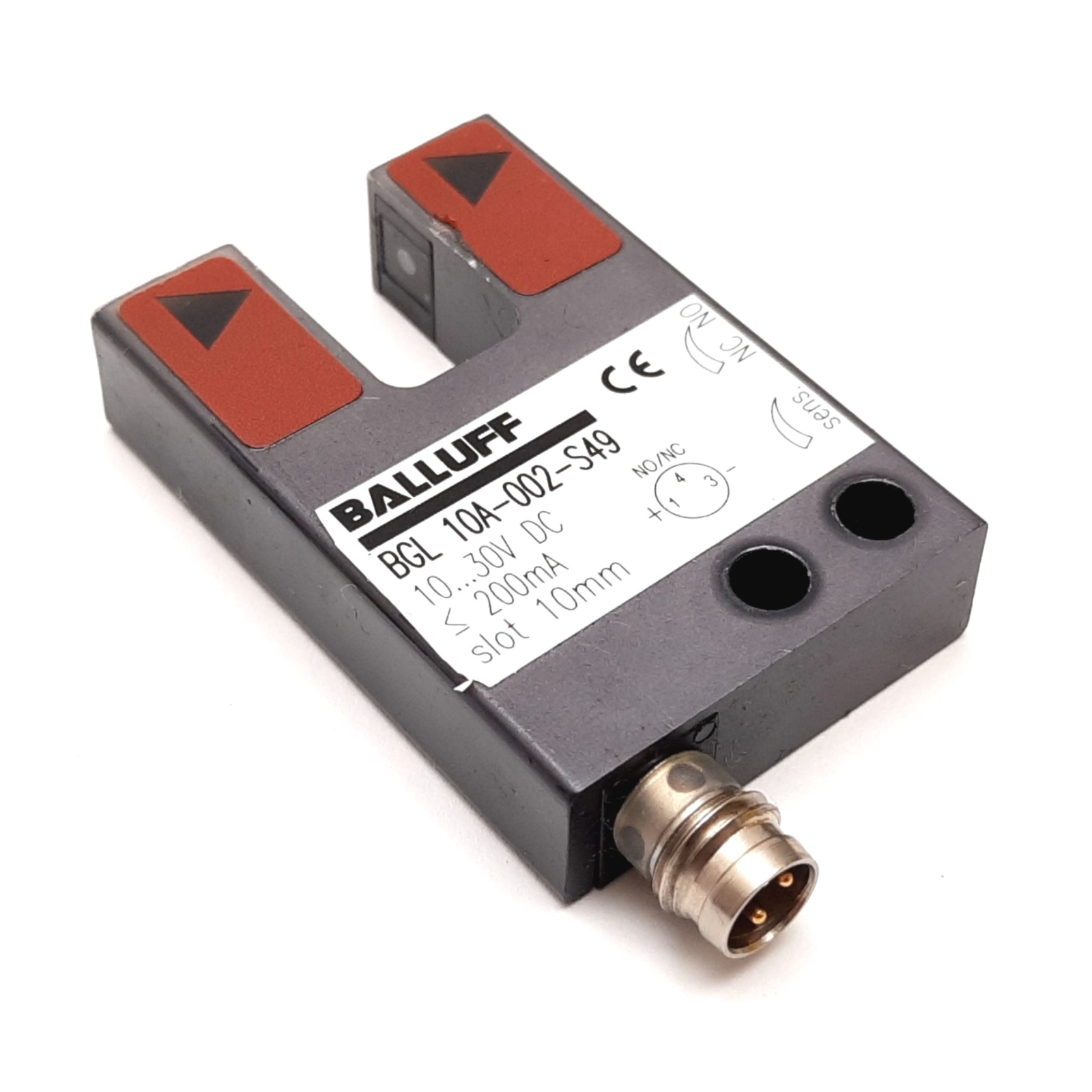 Balluff BGL 10A-002-S49 Photoelectric Fork Sensor Thru-Beam 10mm Slot ...