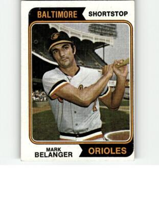 MARK BELANGER 1974 Topps #329 B1001R2S105P51 FREE SHIPPING | eBay