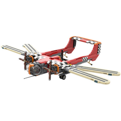 Ornithopter with Posable Wings, Full Interior and Cockpit 2251 Pieces ...