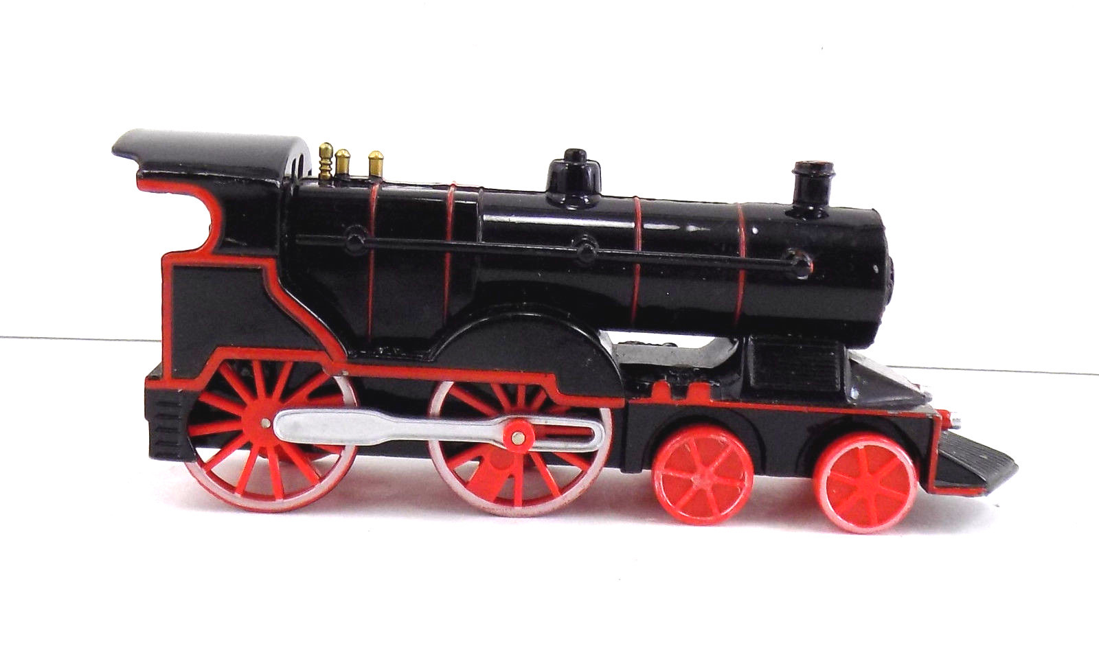 3 small / 1 LARGER TOY TRAIN LOT Diesel PULLBACK ENGINE RAILROAD ...