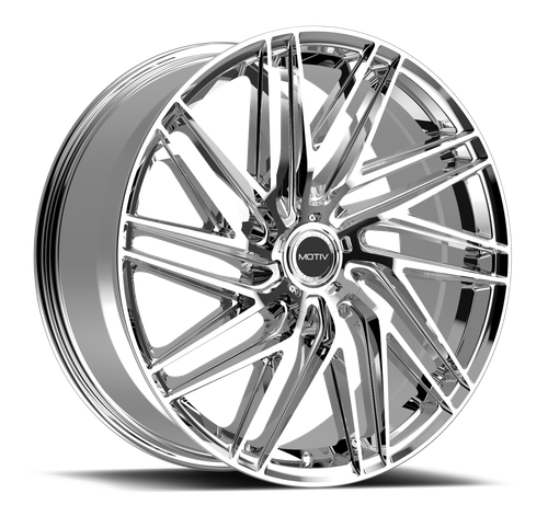 Motiv 429C Align 20X8.5 +40 Chrome Wheel Rim 5x114.3 5X120 (QTY 1) 429C ...