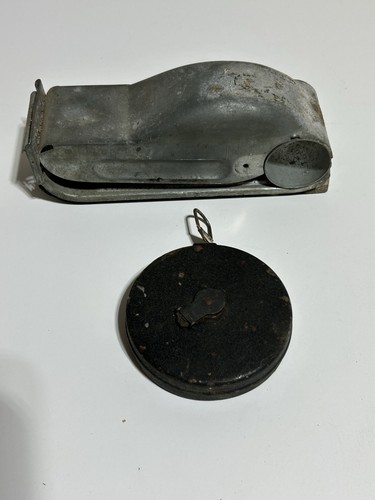 Vintage tape measure and Metal car shaped sanding block | eBay