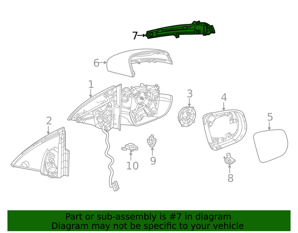 Genuine Mercedes-Benz Signal Lens 099-906-73-01 | eBay
