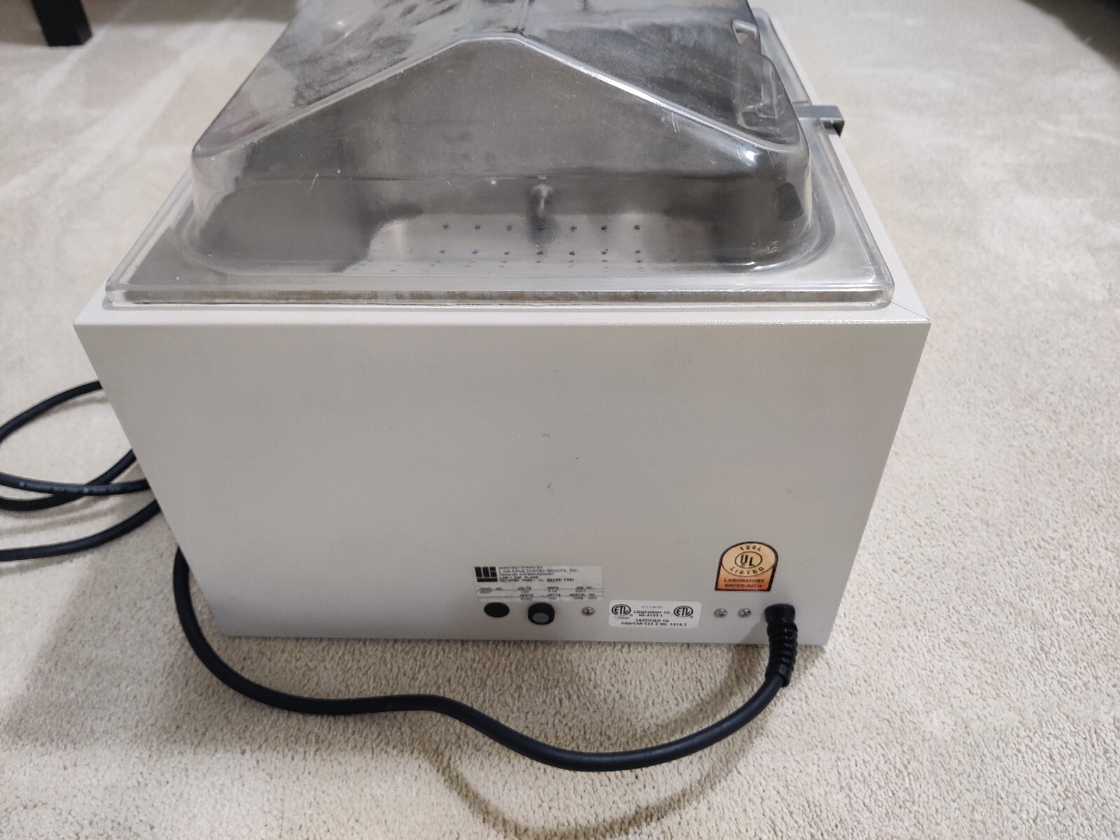 Lab-Line instruments. LABLINE AQUABATH TESTED WORKING GREAT 18007 | eBay