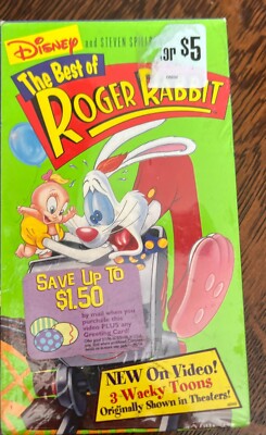NEW SEALED Disney The Best of Roger Rabbit (VHS, 1996) 786936683530| eBay