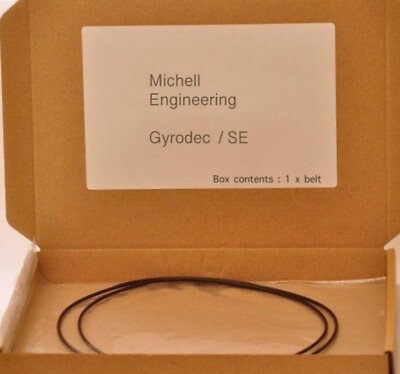 Premium Quality Drive Belt For Michell Gyrodec /Gyrodec SE Turntable ...
