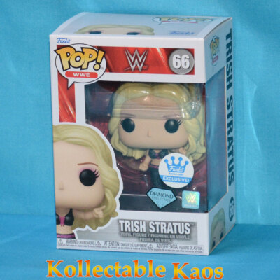 WWE - Trish Stratus Diamond Glitter Pop! Vinyl Figure (RS) #66 | eBay ...