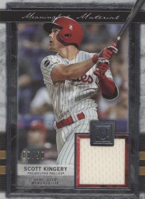 2020 Topps Museum Collection - Meaningful Materials Relics Scott ...