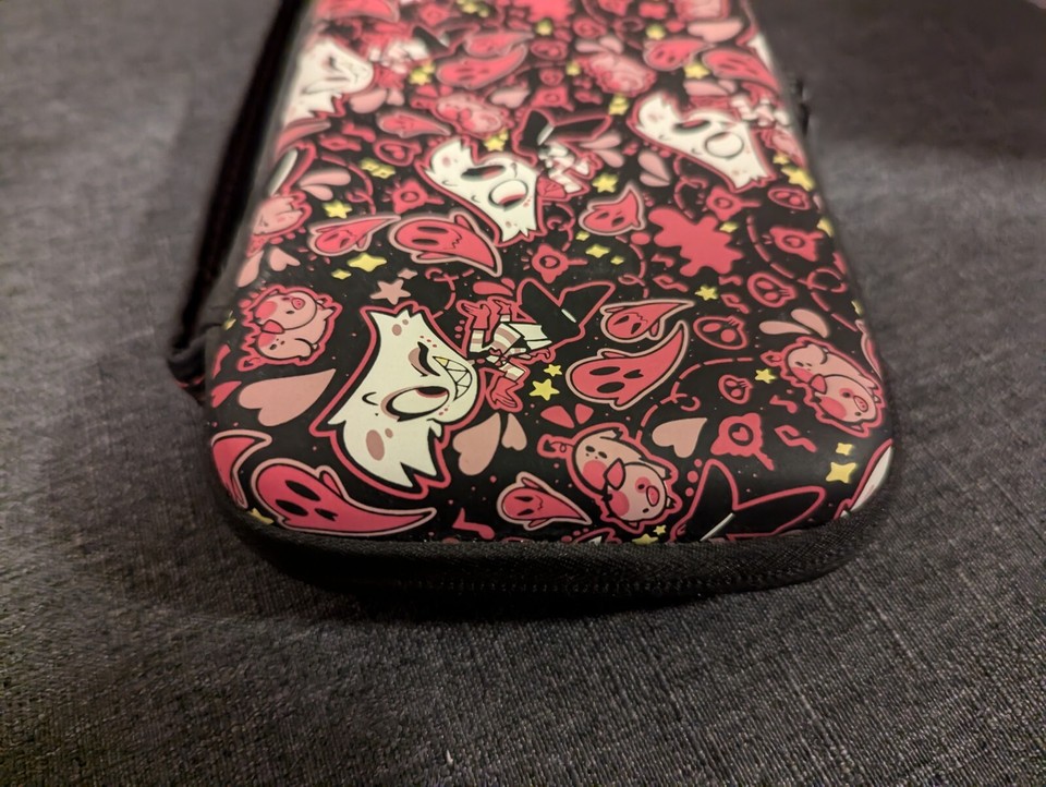 Hazbin Hotel Angel Dust Nintendo Switch Carrying Case Vivziepop merch ...