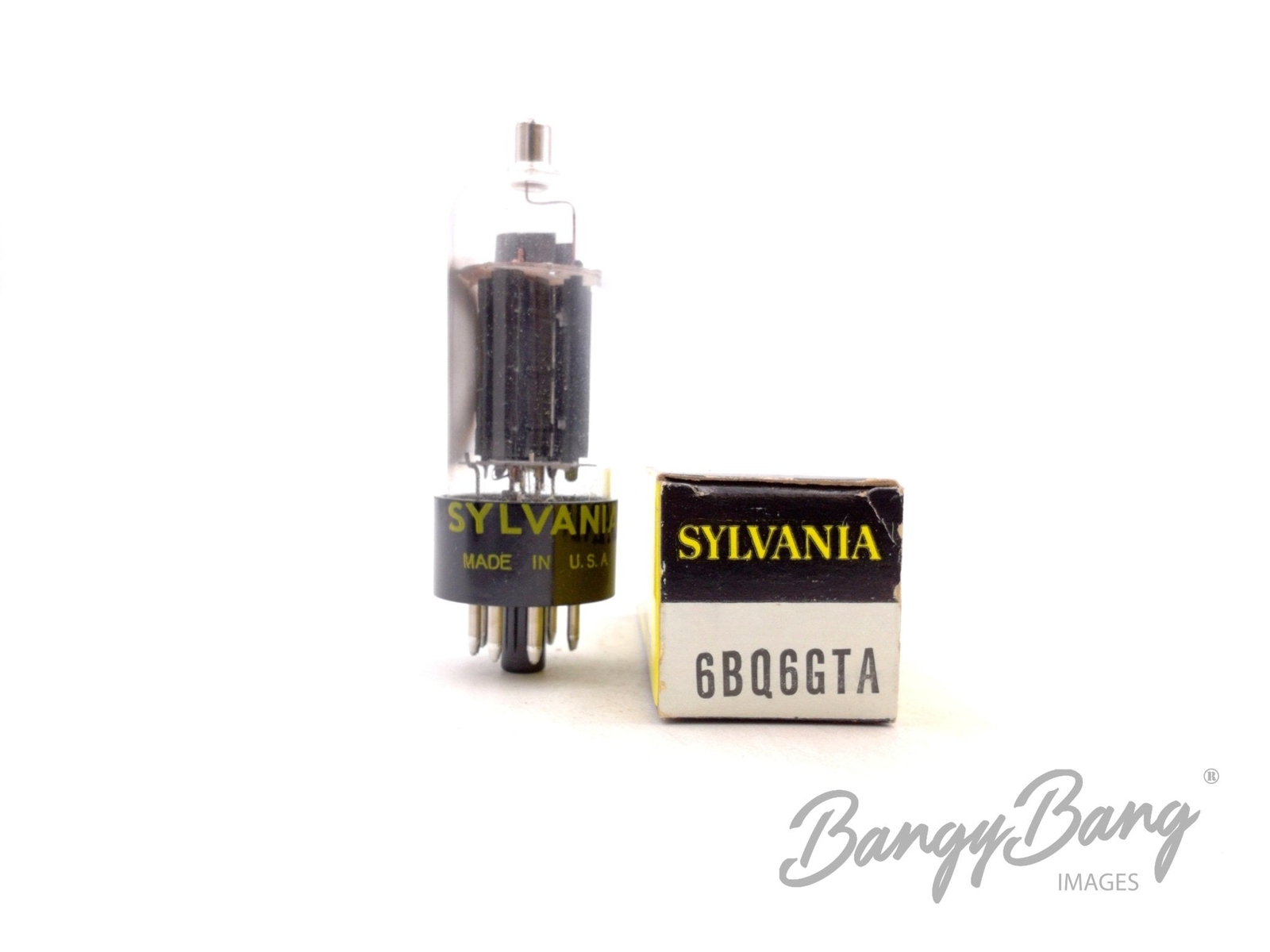 Vintage Sylvania 6BQ6GT/6CU6 Sweep Beam Power Audio Vacuum Tube Valve ...