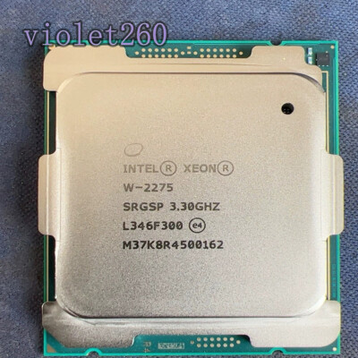 Intel Xeon W-2275 SRGSP 3.3GHz 14-Cores 165W LGA2066 C422 19.25 M CPU ...