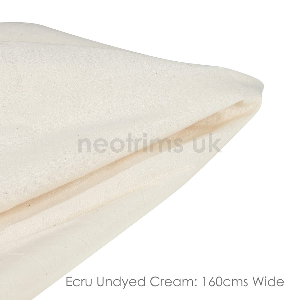 Cotton Voile Lawn Fabric Sheer Gauze Natural Muslin Curtain Wedding ...