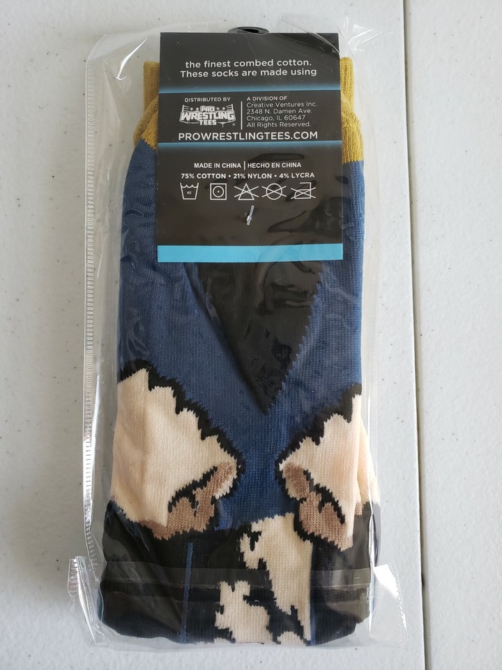 WWE WWF Superkick Socks Brian Pillman | eBay