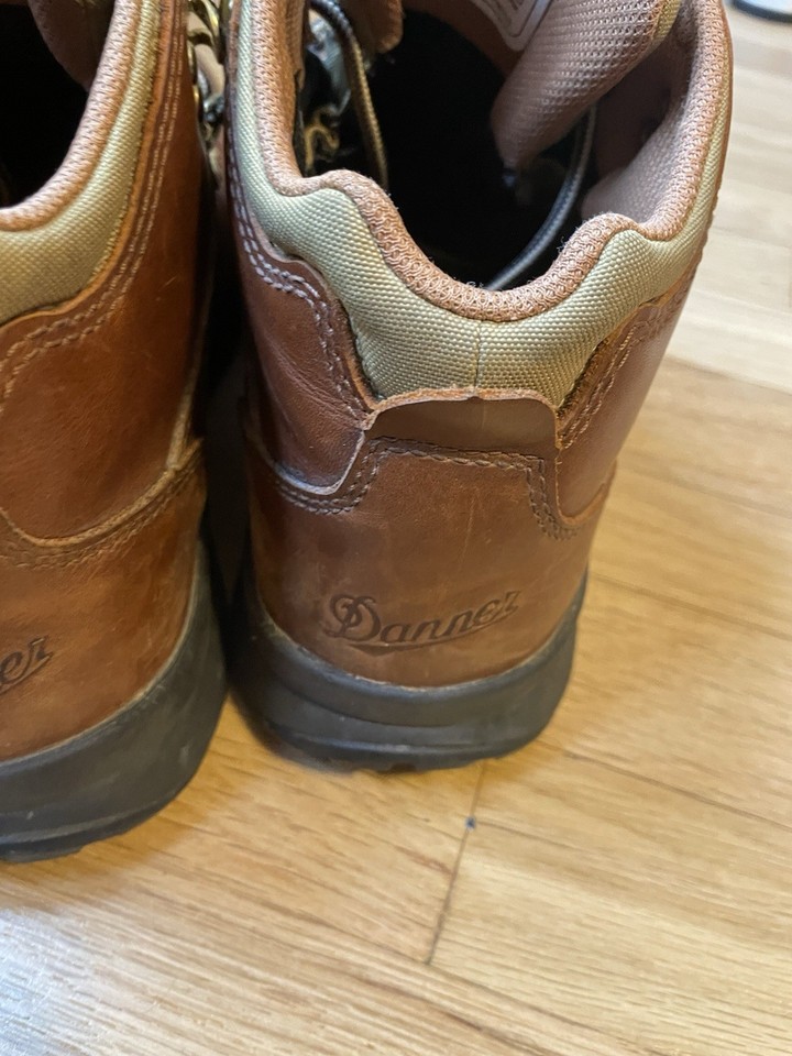 Danner Mountain 503 Barley Boots Mens Size 9 Brown Leather Hiking Trail ...