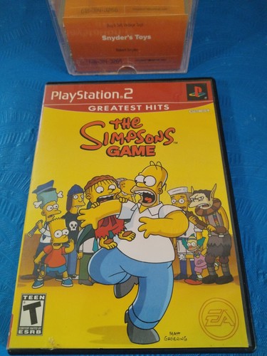PS2 The Simpsons Game. | eBay