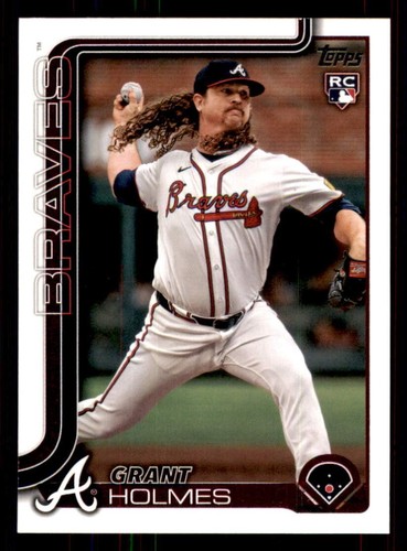 2025 Topps #414 Grant Holmes Atlanta Braves RC | eBay