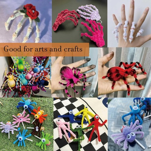 230PCS Upgraded 20 Colors Pipe Cleaners Craft Chenille Stems 30CM ...