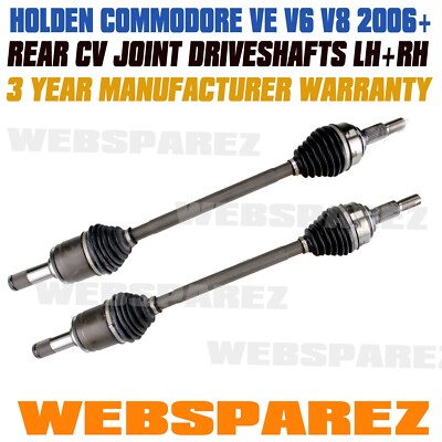 2 x CV Drive Shaft For Holden Commodore VE Statesman Caprice WM V6 V8 ...