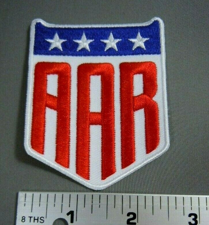 AAR-All American Racers Iron-On Patch 3" Gurney-Shelby-USAC-CART-IMSA ...