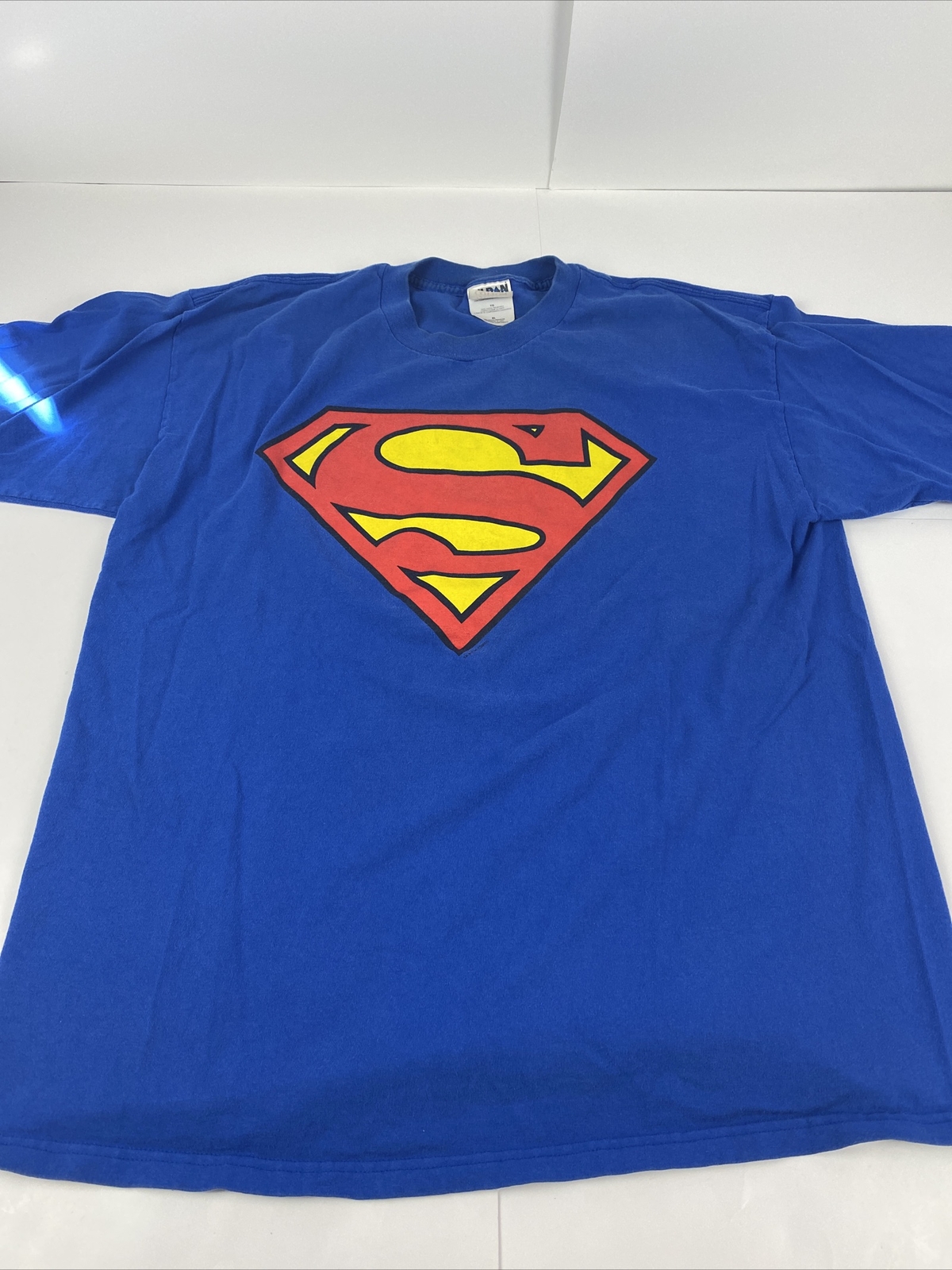Vintage Superman Logo Tee DC Comics Men’s XLarge XL - Gem