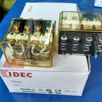 10PCS new IDEC RH4B-U Power Relay 220VAC Fast Shipping #YP1 | eBay
