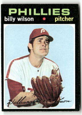 1971 Topps #192 Billy Wilson | eBay