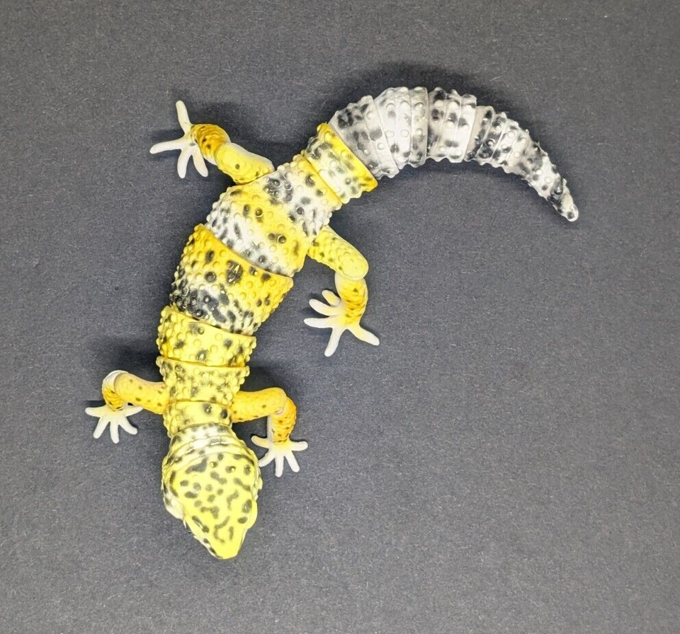 Bandai Gashapon Leopard Gecko 6.3in Realistic Figure Free Shipping from ...