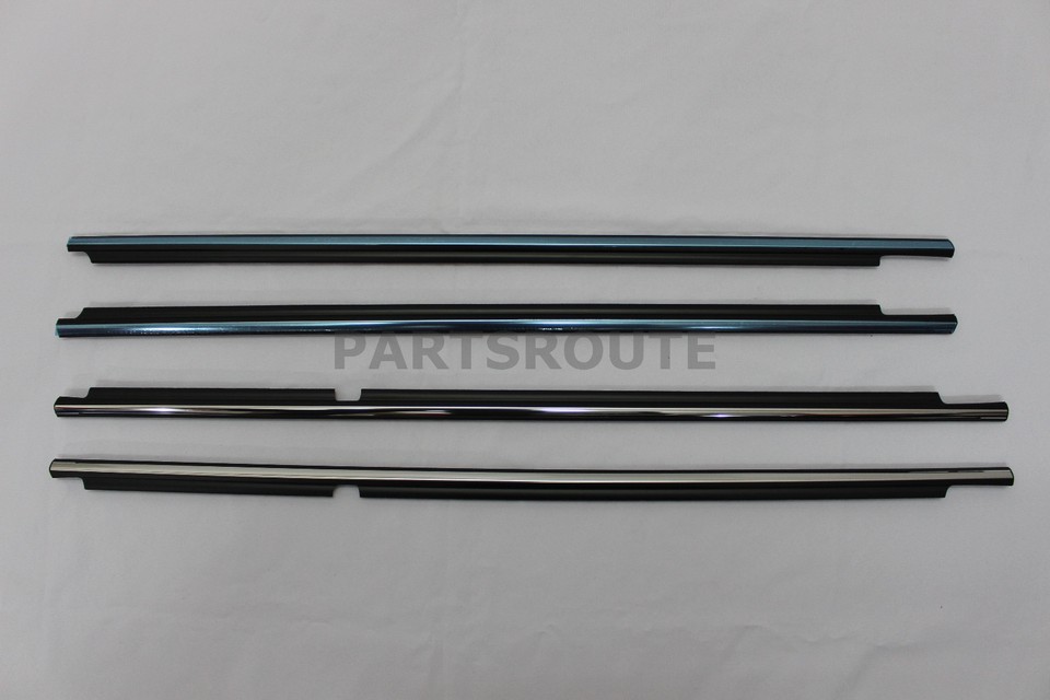 Toyota Land Cruiser 100 Lexus LX470 OEM Front Rear Door Belt Moulding ...