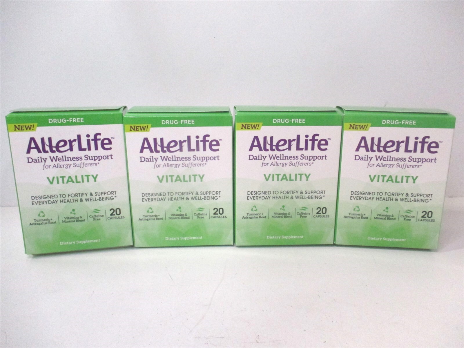 Allerlife Vitality Daily Allergy Supplements for Everyday Health - Lot ...