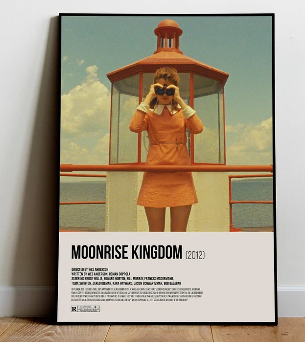 Wes Anderson Moonrise Kingdom Poster