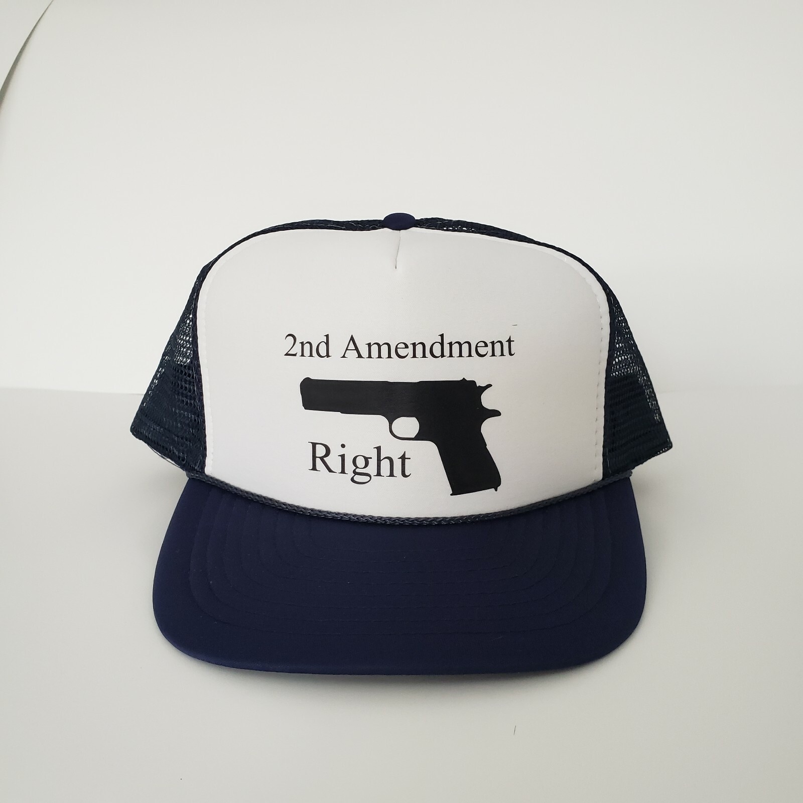 Nissin Cap 2nd Amendment Right Mesh Trucker hat Snap … - Gem