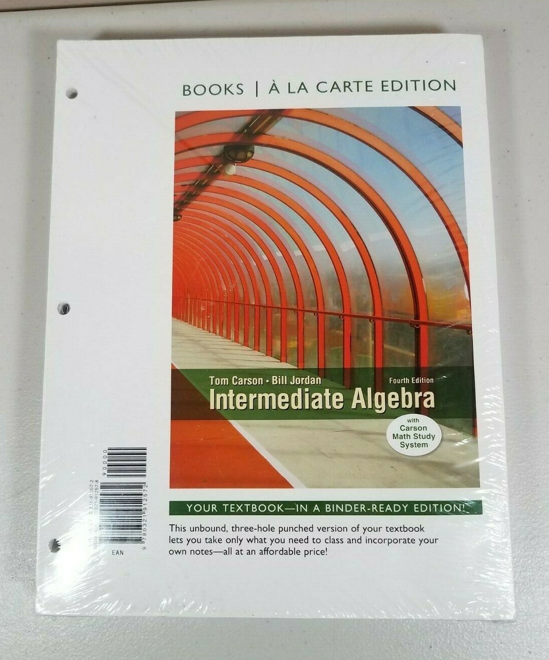 Intermediate Algebra, Books ALA Carte Edition Tom Carson, Bill E ...