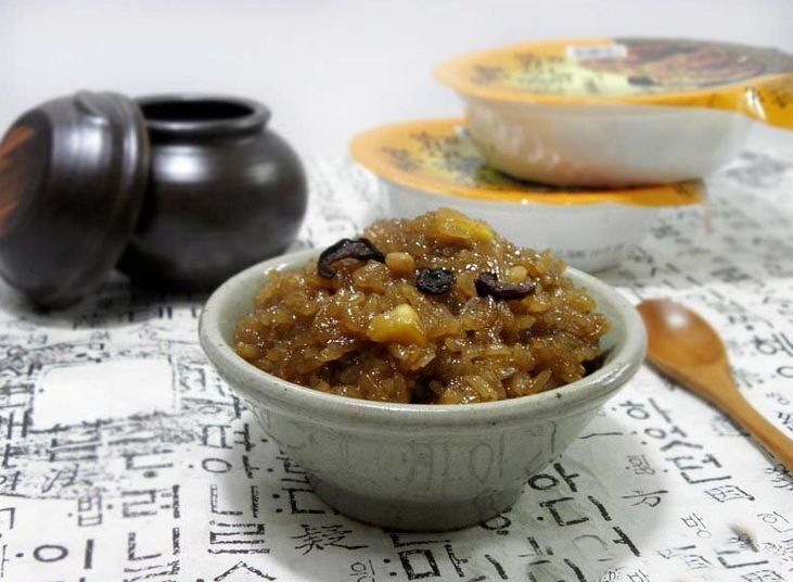 Korean Instant Flavored Glutinous Rice Mixed YAKBAP 2,4,8ea 100% Korean ...