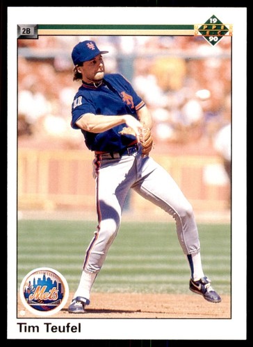 1990 Upper Deck Tim Teufel . New York Mets #492 | eBay