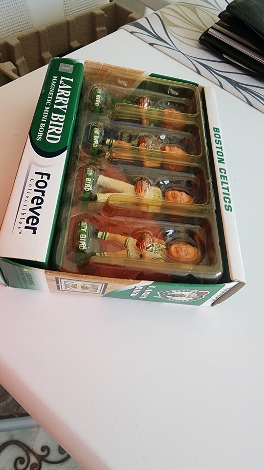 Boston Celtics Larry Bird 4 pack mini bobblehead rare nba Foco | eBay