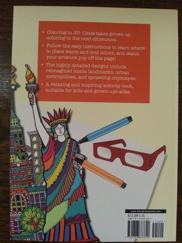 Coloring in 3D Cities by Hannah Davies (2016, Trade Paperback) for sale online | eBay