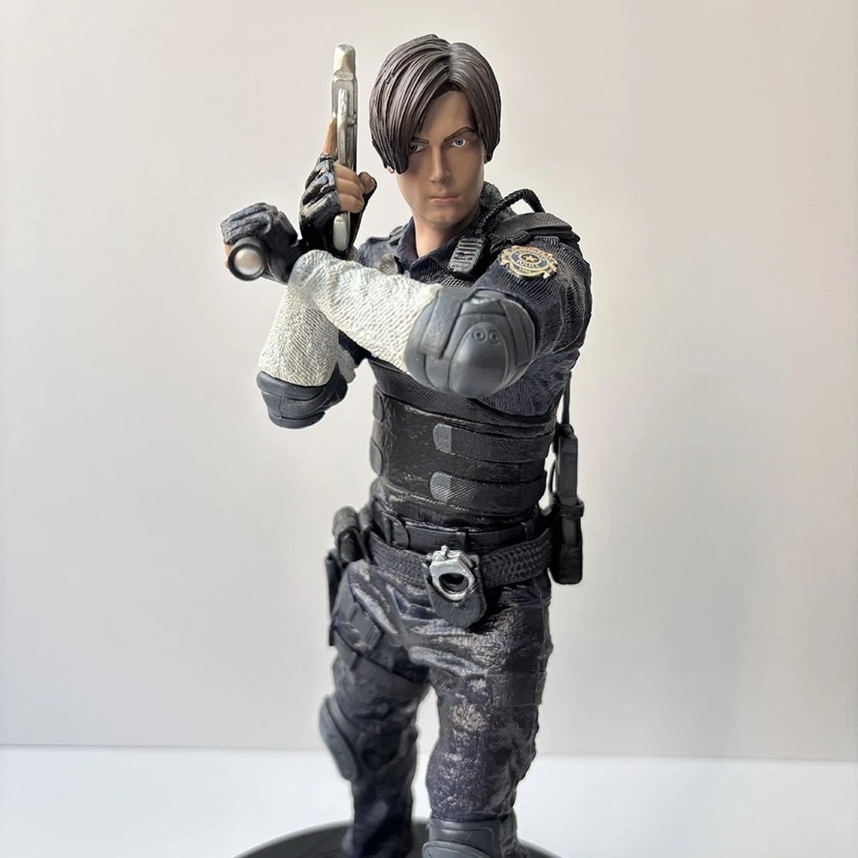 Resident Evil 2 Remake Biohazard 1/6 Leon Limited Edition Statue Figure ...