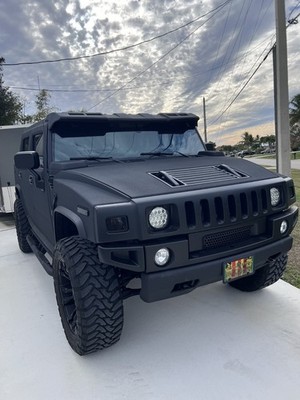 Fits Hummer H2 Fiberglass Visor, Spoiler, Wing on the Roof | eBay
